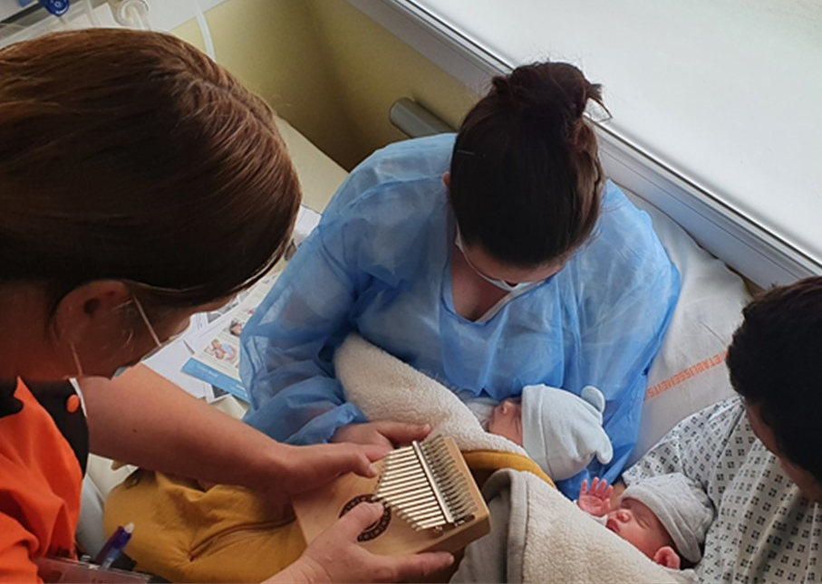 Nourris'Son : un concert, des nouveau-nés et de la douceur